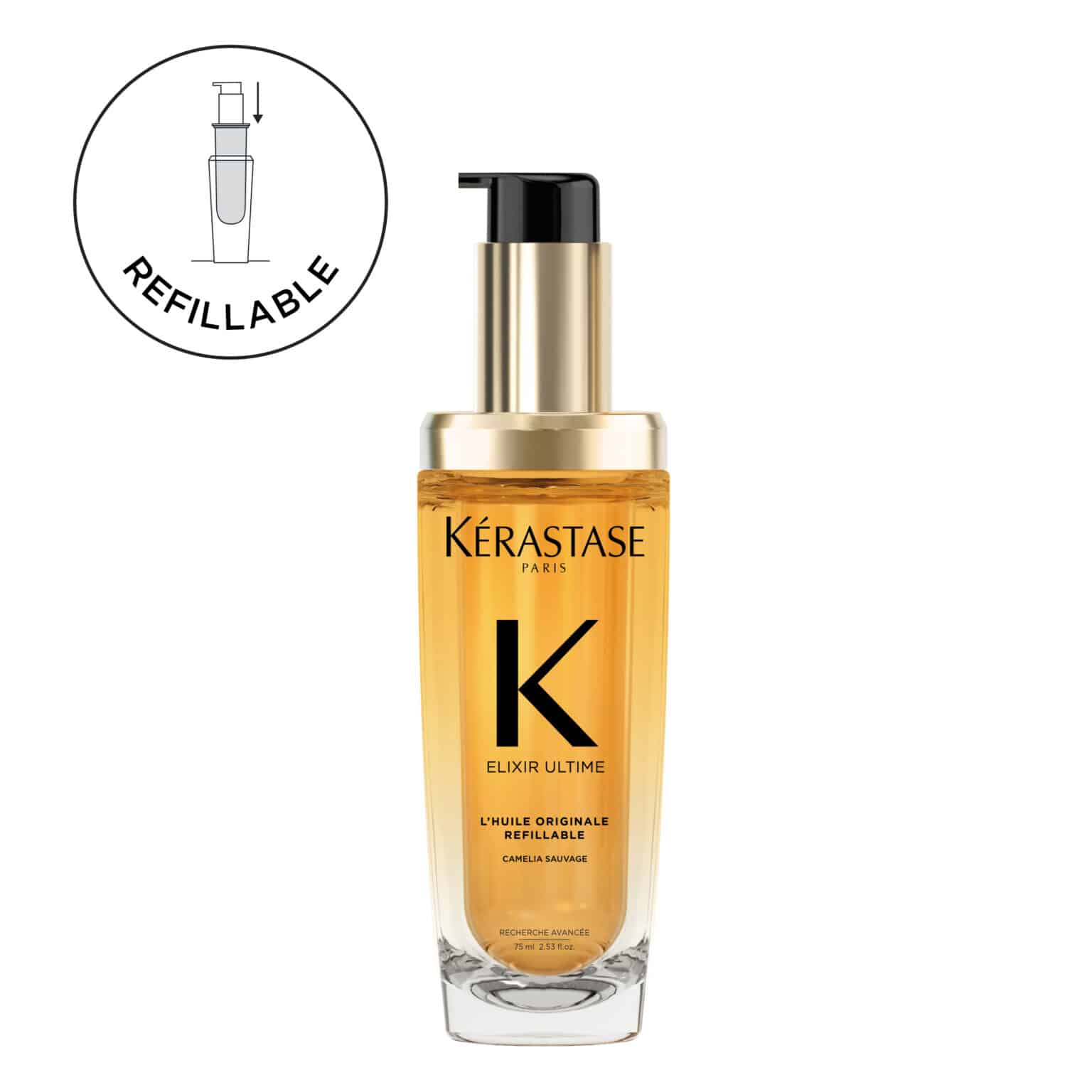 Kérastase Elixir Ultime L'Huile Originale Refillable Multi-Benefit ...