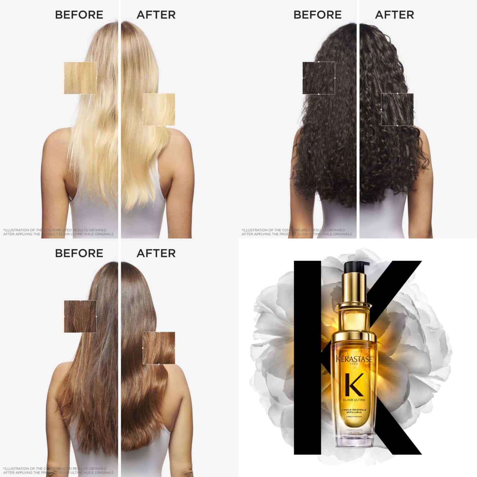 Kérastase Elixir Ultime L'Huile Originale Refillable Multi-Benefit ...